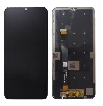 Display for Lenovo K10 Note with Touch Screen Combo Folder LCD Glass Replacement, - Black