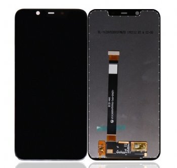 Display Screen for Nokia 7.1 Plus with Touch Combo Folder Glass ...